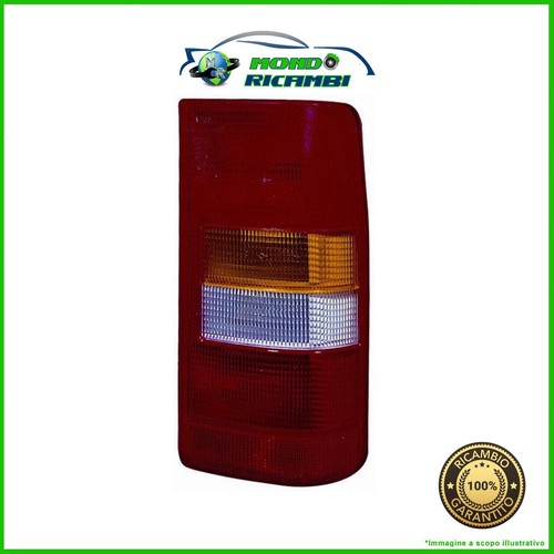 Feux - Phare Arrière Côté Droit Orange Rouge - Dx - Citroen Jumpy 95 ...