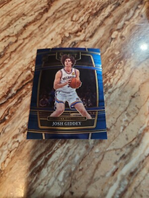 2021-22 Panini Select Josh Giddy #58 OKC Thunder Rookie RC Concourse ...