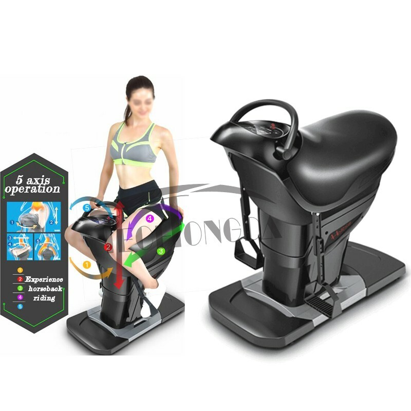 Horse Riding Machine Black Exercise Machine Horse Riding Simulator 110V ...