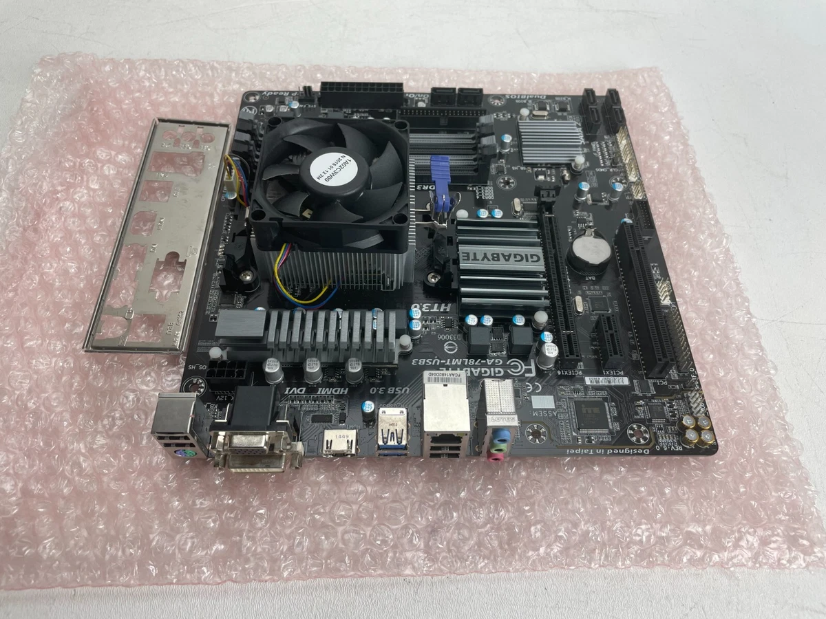 Gigabyte GA78LMT-USB3 Motherboard AMD FX-8350 4GHz 8GB RAM
