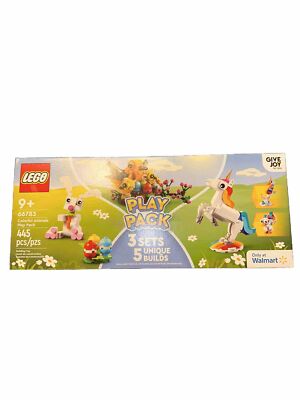 LEGO Animals Spring 5 Animal Builds Birds Bunny Peacock Sea Horse ...