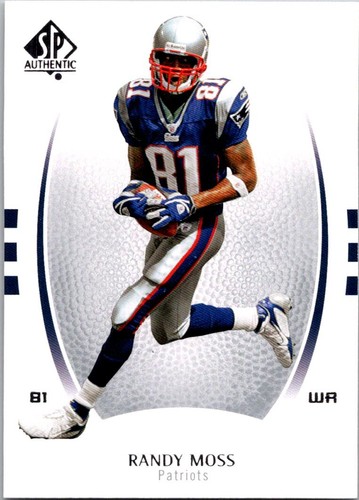 2007 SP Authentic #71 Randy Moss | eBay