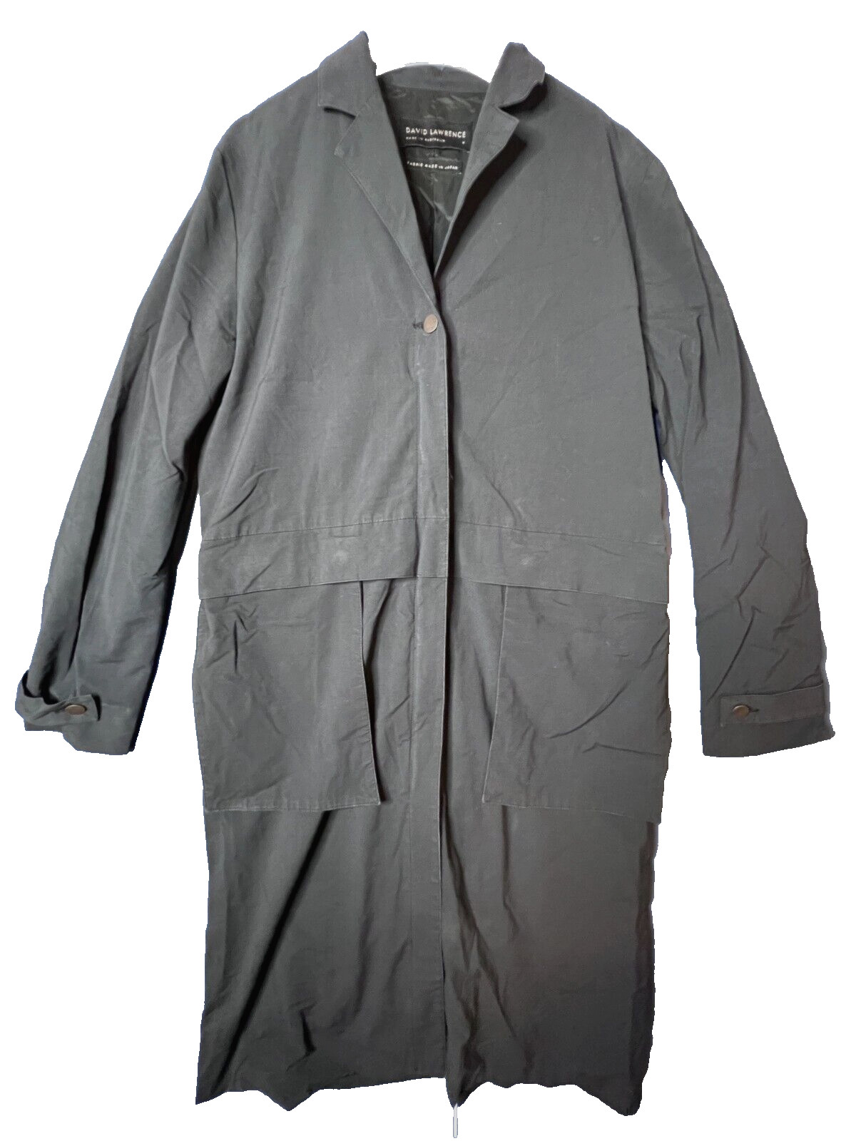 Vintage David Lawrence Australian Trench Coat Womens … - Gem