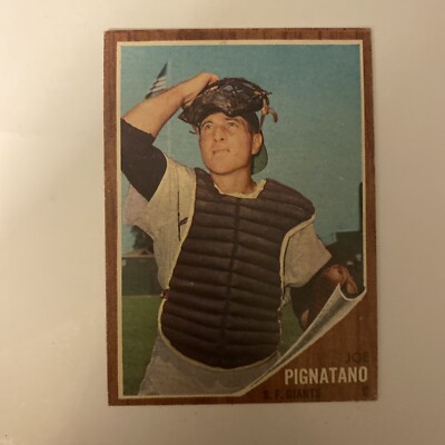 1962 Topps Baseball Joe Pignatano San Francisco Giants Card #247 | eBay
