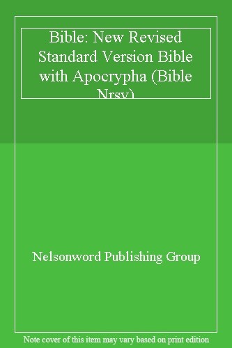 Bible: New Revised Standard Version Bible with Apocrypha (Bible Nrsv ...
