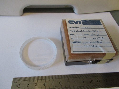 CVI OPTICAL LENS UV WAVELENGTH UNCOATED PRO LASER OPTICS AS PICTURED &9 ...
