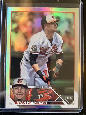 2023 Topps Ryan Mountcastle Rainbow Foil Parallel Card #47 Baltimore ...