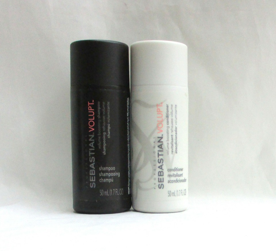 Sebastian Volupt Volume Boosting Shampoo and Conditioner Travel Size 1. ...