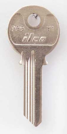 Kaba Ilco 999-Y1 Key Blank,Brass,Type Y1,5 Pin,Pk10 | eBay