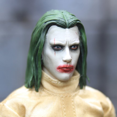 U.S Duty Free 1/12 Custom Head Sculpt DC Jared Leto Joker Justice ...