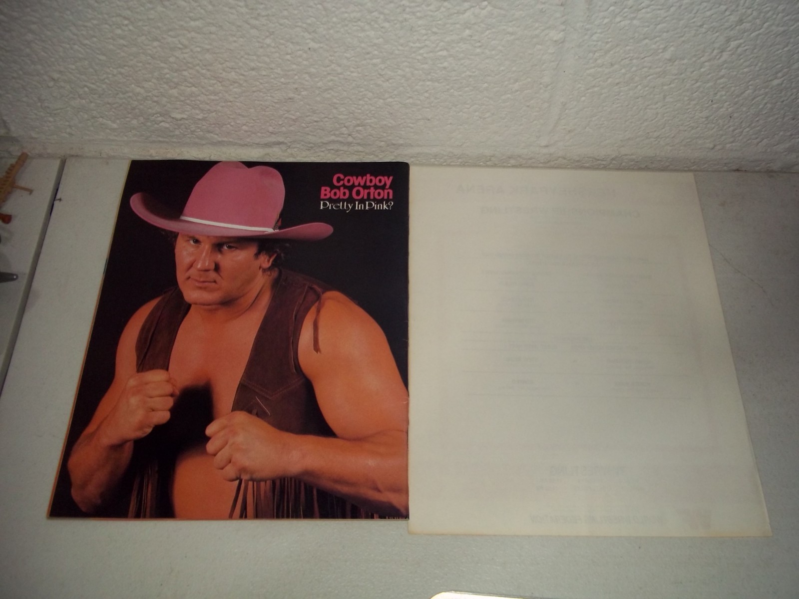 WWF OCTOBER 19 1986 HERSHEY WRESTLING PROGRAM WWE MATCH CARD | eBay