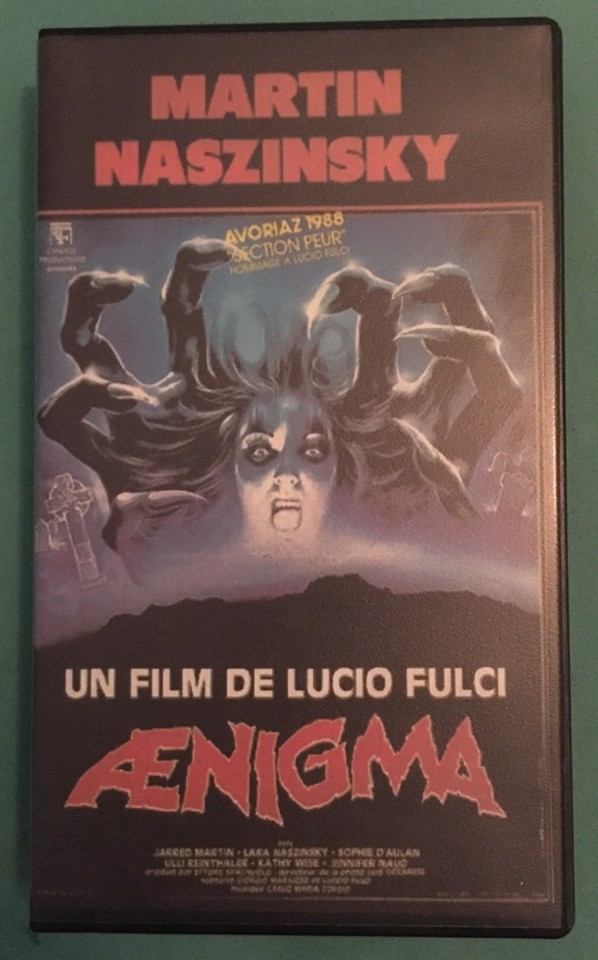 Lucio Fulci Aenigma Uncut RARE VHS Clamshell | eBay