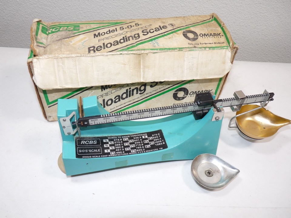 RCBS 5-0-5 Scale Reloading Powder Model 505 | eBay