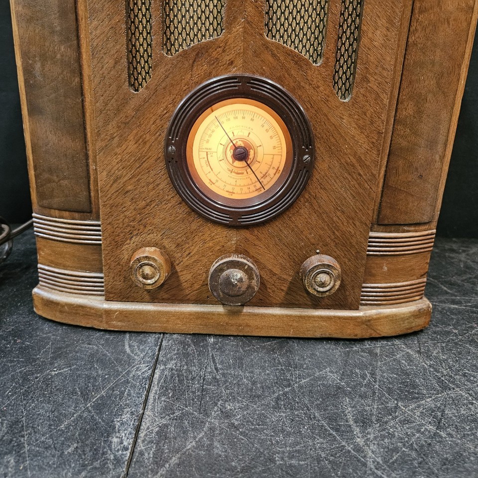 1935 Belmont Freshman 585 Tube Radio W/ Jensen 12 Speaker Working | eBay
