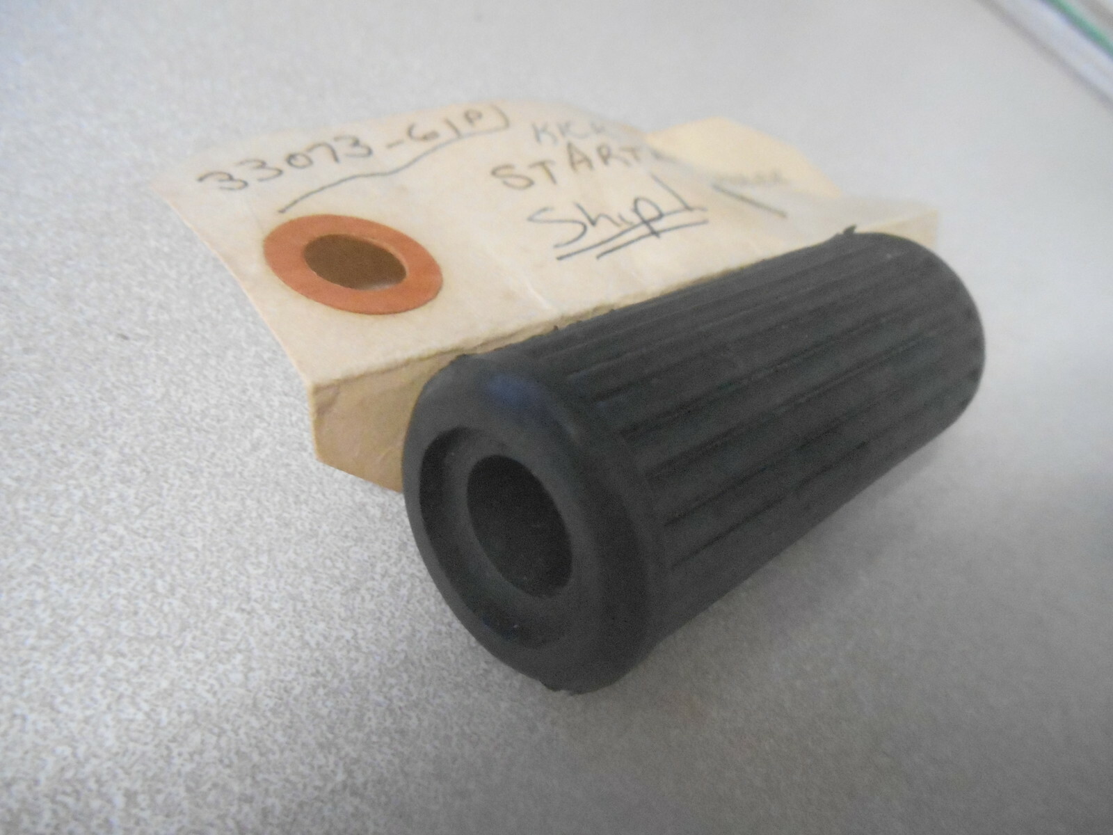 NOS Harley Davidson Dixie Kick Starter Pedal Rubber Z90 Rapido ML MLS ...