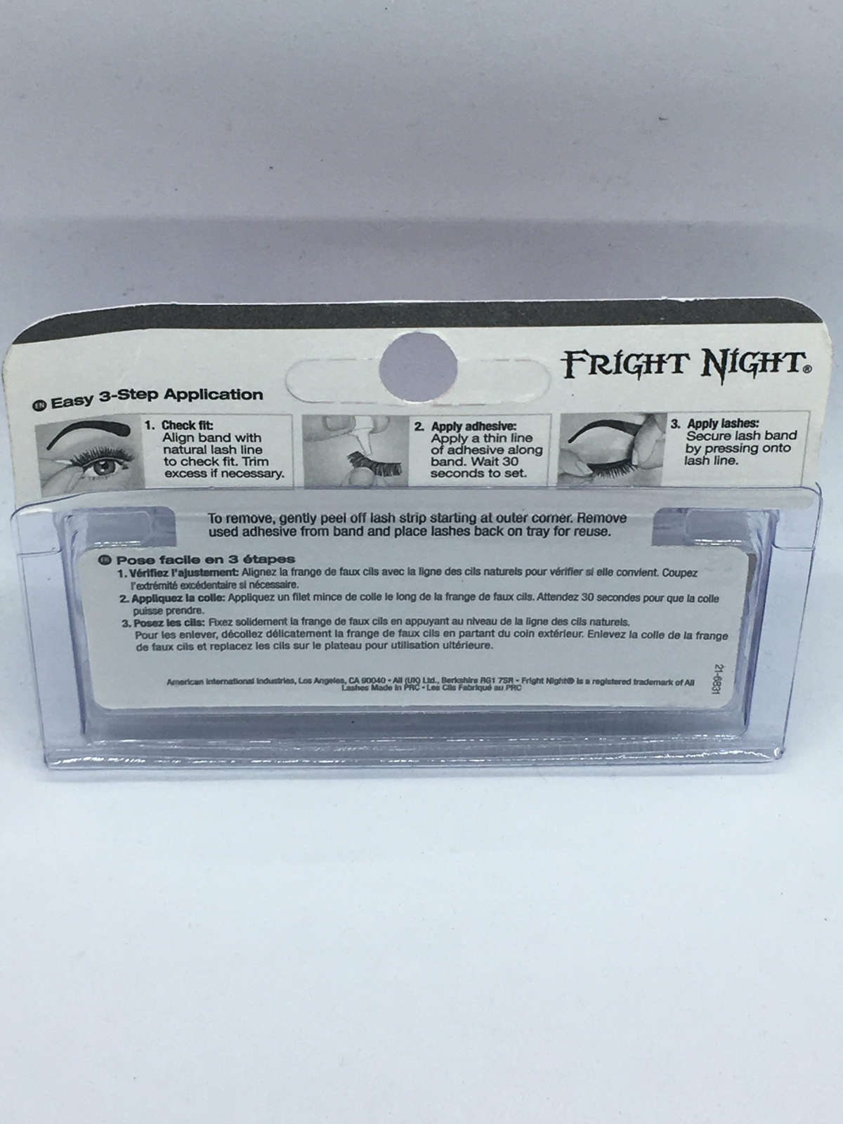 Ardell Fright Night Bat Those Lashes 616 Black EyeLashes Eye👁Lash 1 ...