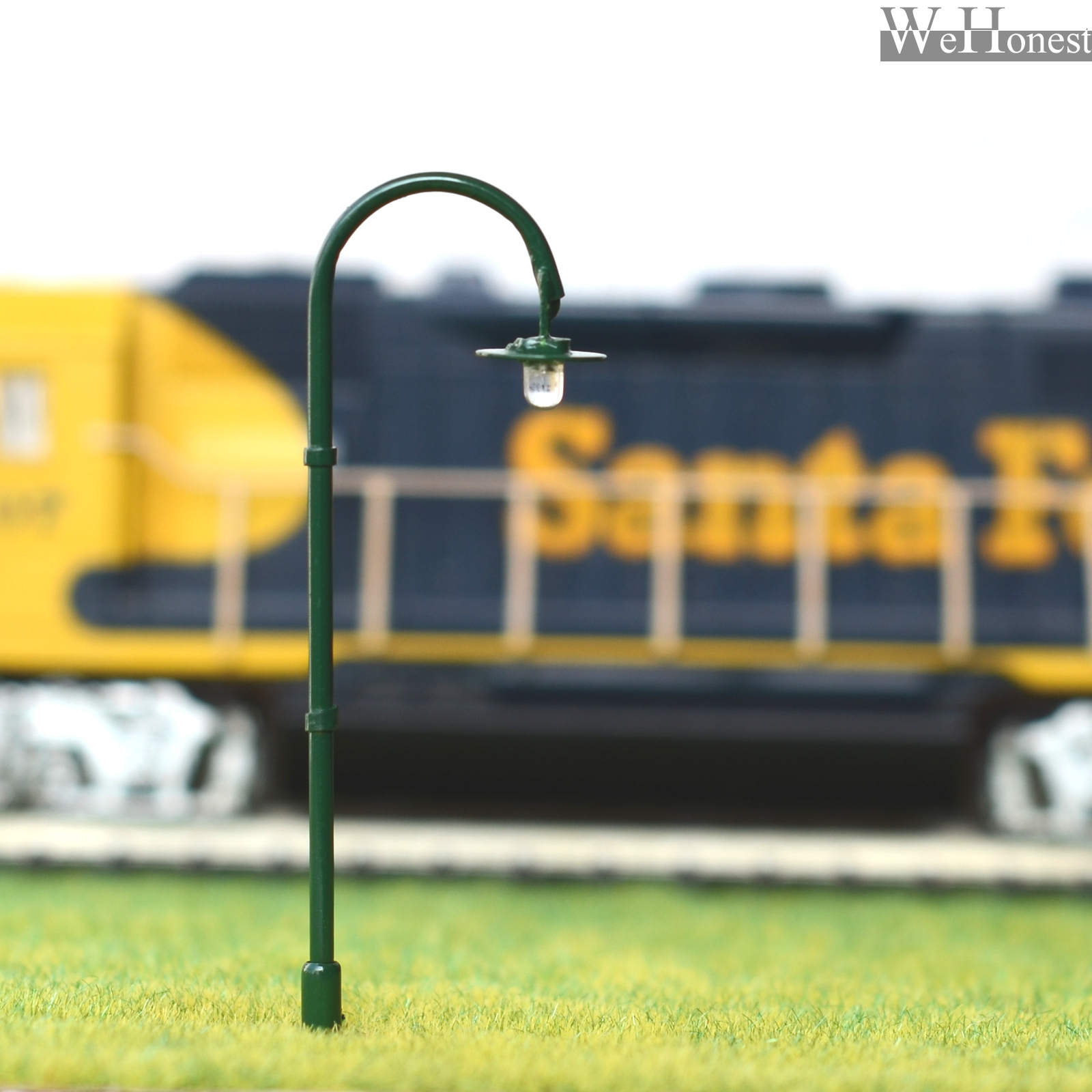 12 x HO OO gauge model railway LED street lights train Lamps Lamp posts ...