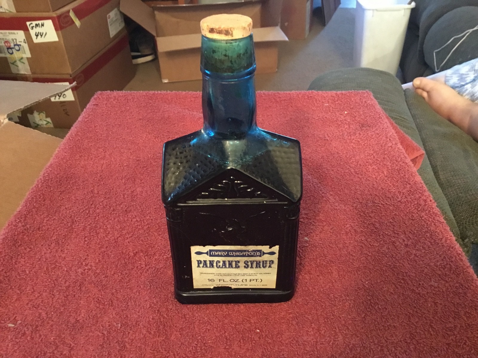 Paul Revere Blue Bottle w/ Mary Weatons Pancake Suryp | eBay