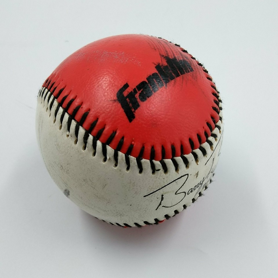 Vintage Barry Bonds Soft-Strike Ball - Franklin Baseball - Red White ...
