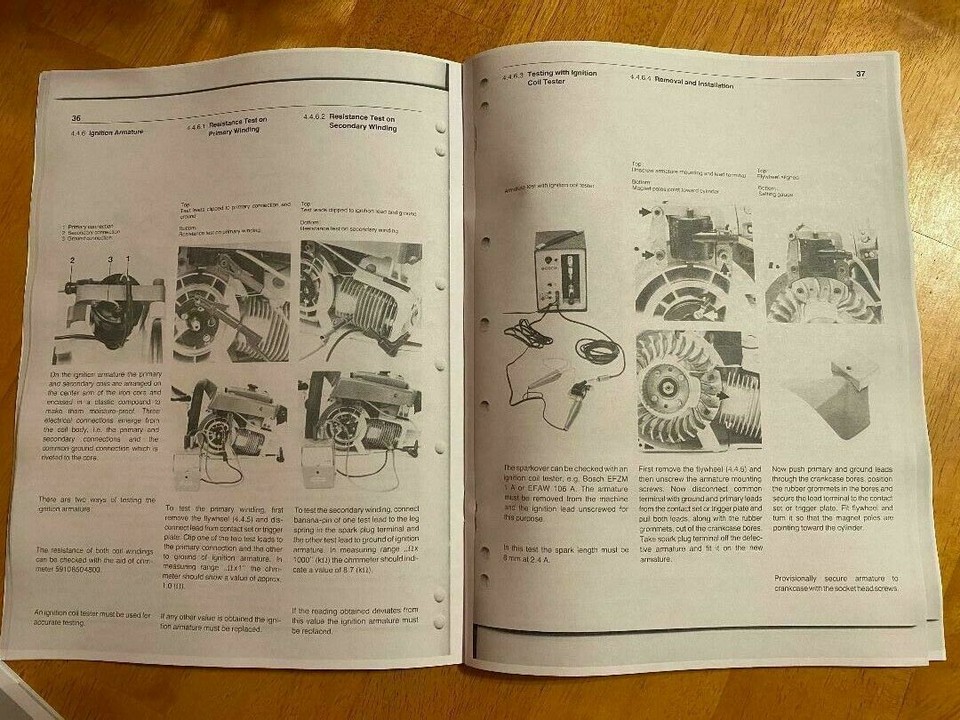 050, 051, 075, 076 AV STIHL Chainsaw Service Workshop Repair Manual | eBay