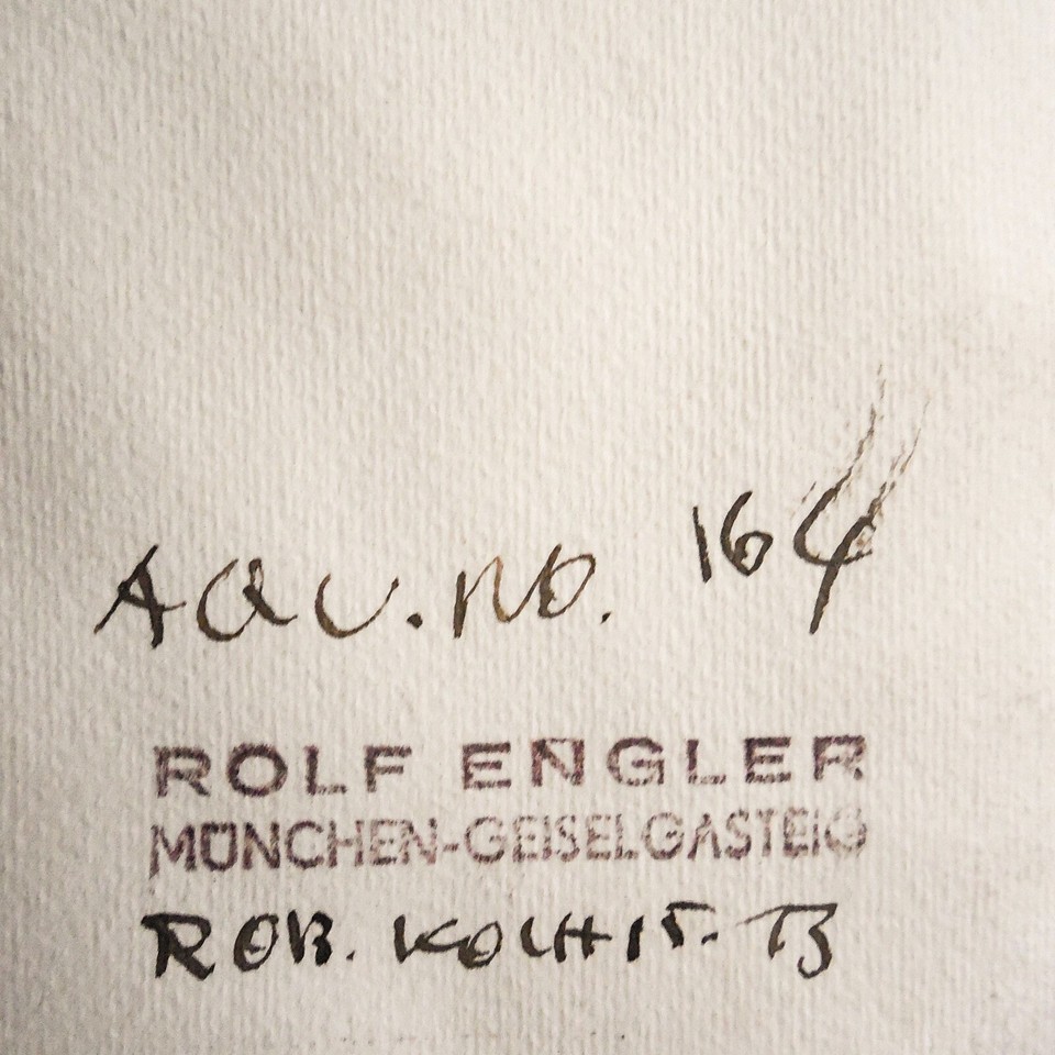 Rolf Engler FINE Antique Watercolor, 1946 | eBay