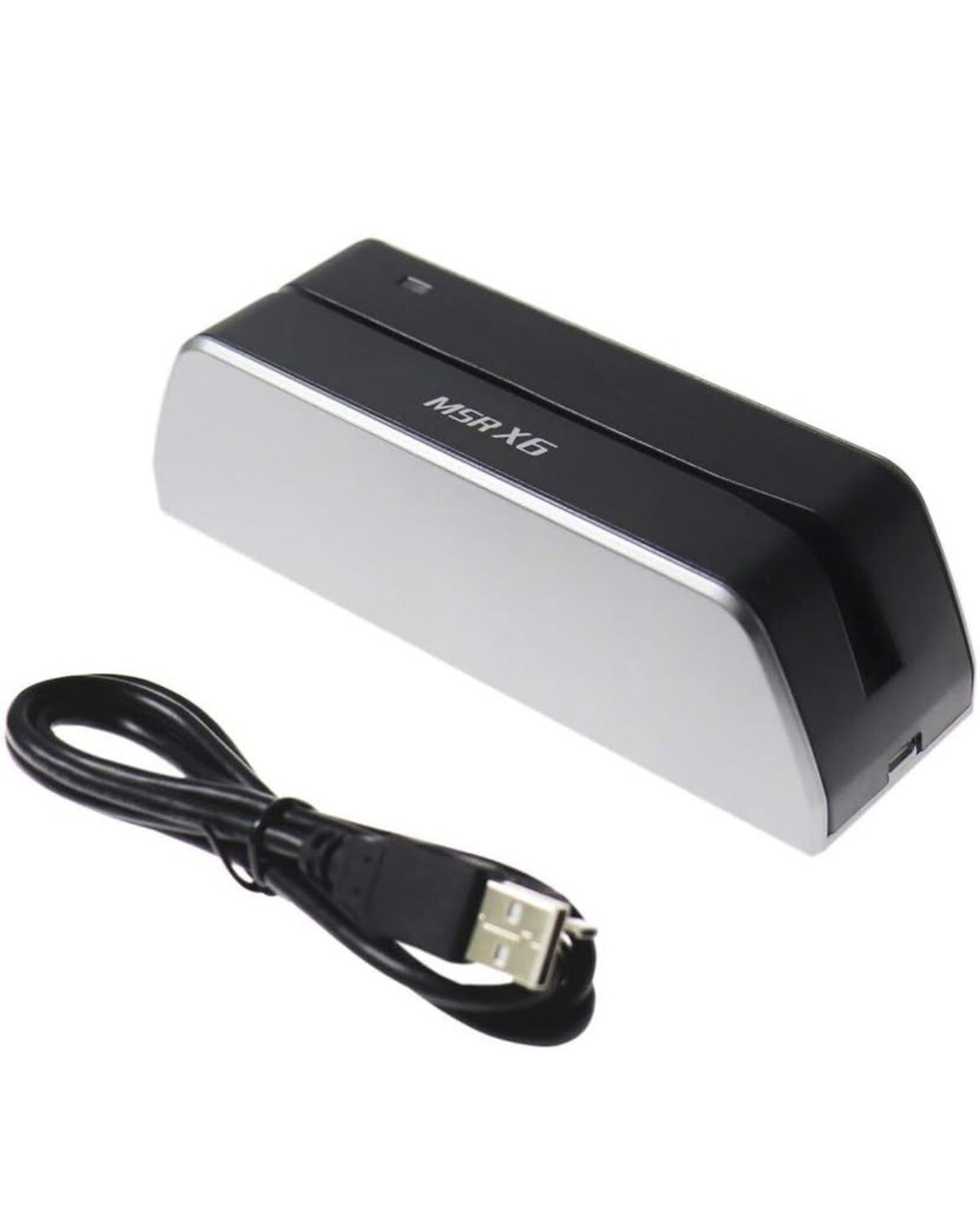 DEFTUN MSRX6 MSR X6 USB Swipe Magstripe Credit Card Reader Open Box for ...