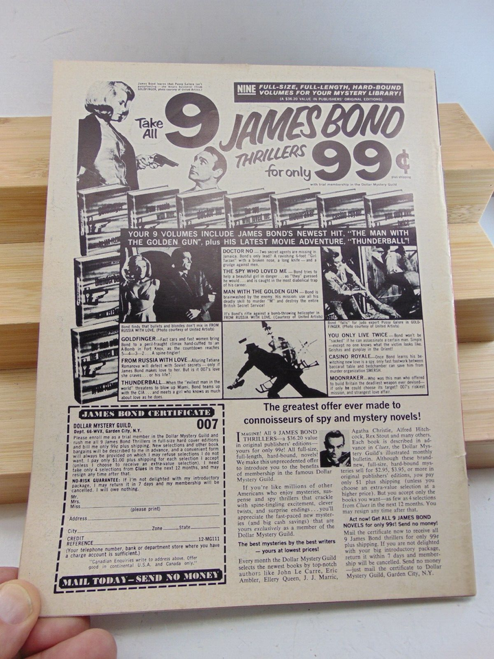 RIPLEY'S BELIEVE IT OR NOT TRUE WEIRD MAGAZINE VOL. 1 NO. 2 NEAR MINT ...