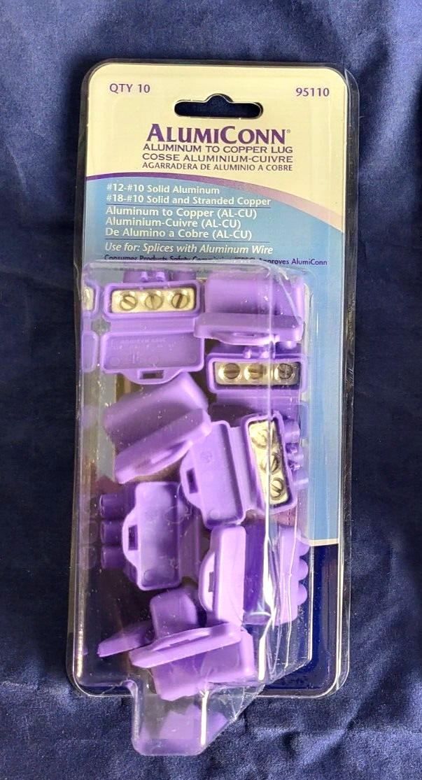 Alumiconn Al/Cu Wire Connectors Purple (10-Pack) | eBay