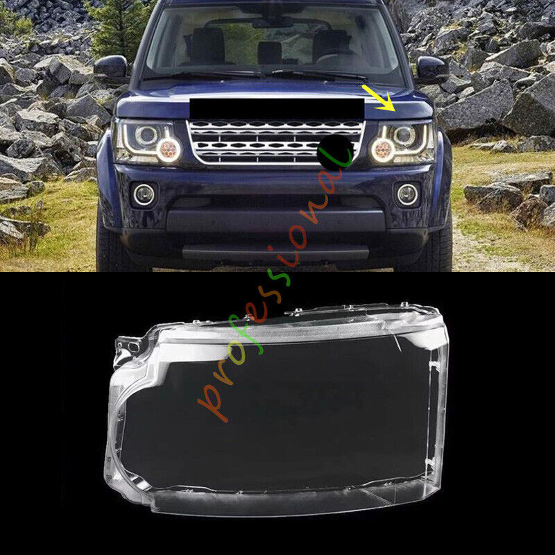 For Land Rover LR4 2010-2013 Left Side Headlight Clear Lens Cover ...