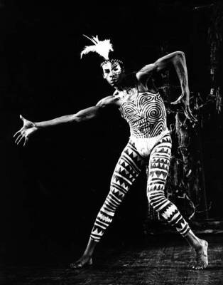 Donald Mckayle Dancer Gus Solomons Jr Performing In 1962 Old Ballet ...