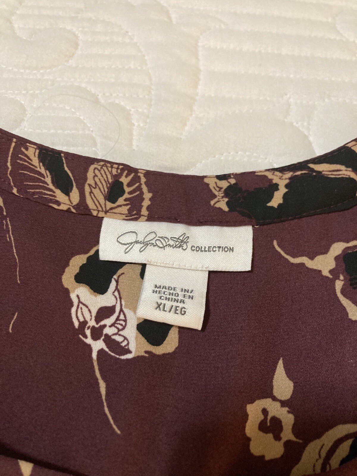 Jaclyn Smith Collection Vintage~Women Size XL ~3/4 Ro… - Gem