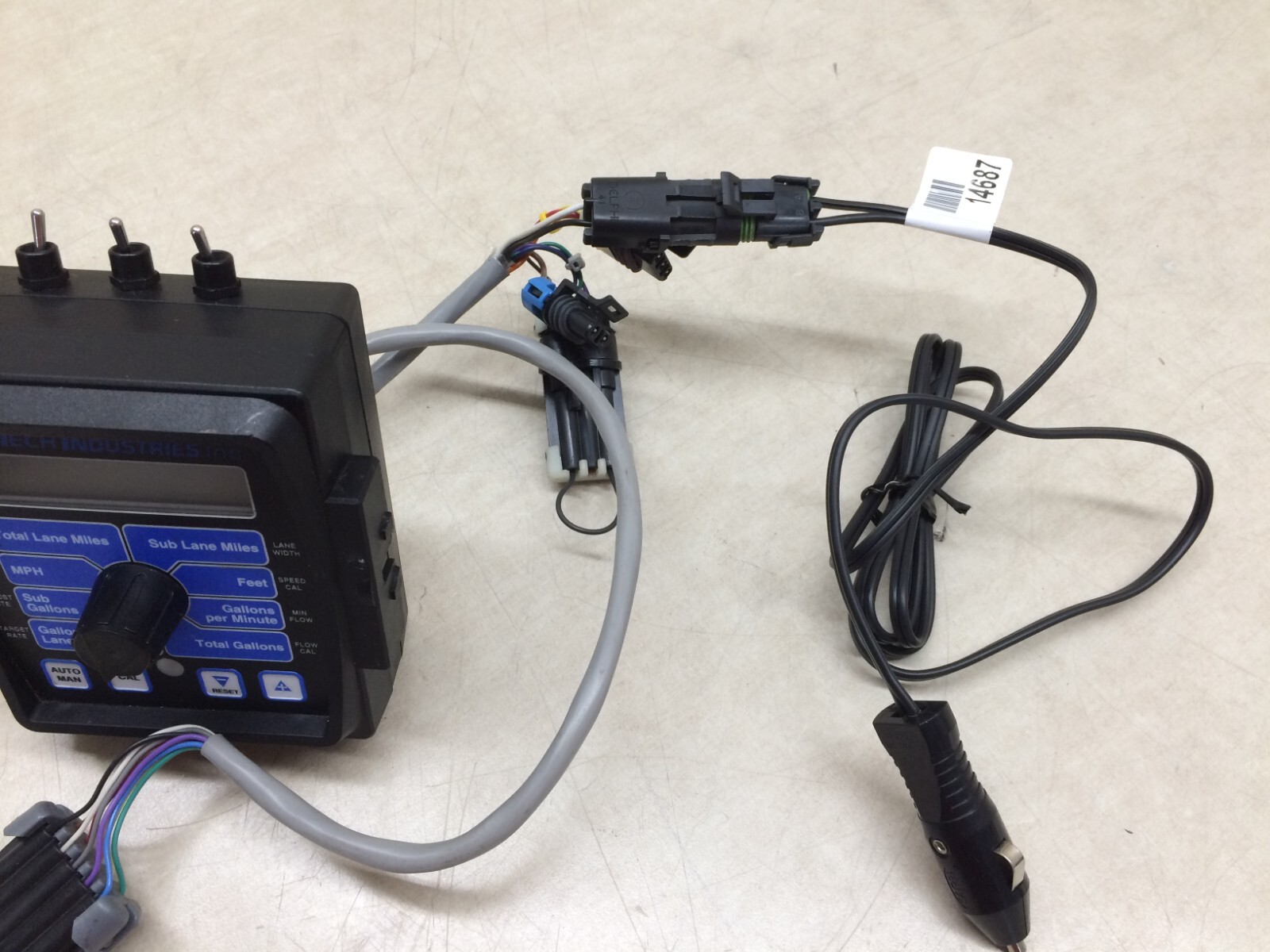 Varitech Micro-Trak MT-403V Electronic Control System Rate Controller ...