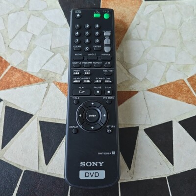 Sony RMT-D116A DVD CD Remote Control For DVP-S365 S363 DVP-S9000ES DVP ...