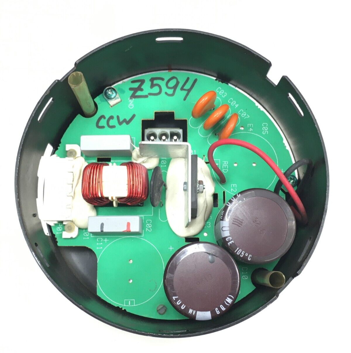 Trane CN02 MODULE ONLY 1/2HP 115V MOT09232 D341314P04 CCW LE used #Z594 ...