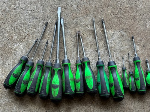 Mac 14 Piece Screwdriver Set Philips Slot Torx | eBay