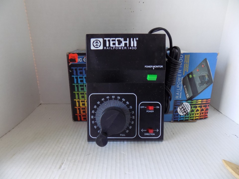 TECH II MODEL TRAIN CONTROL HO SCALE BY MRC PO NEW OLD STOCK | eBay
