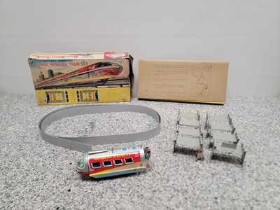 Haji #2652 Battery Operated 12 Piece Monorail Train Set | eBay