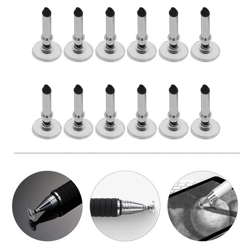 12 Pcs Stylus Touchscreen Tip Replacement Disc Tips for Travel Pen ...