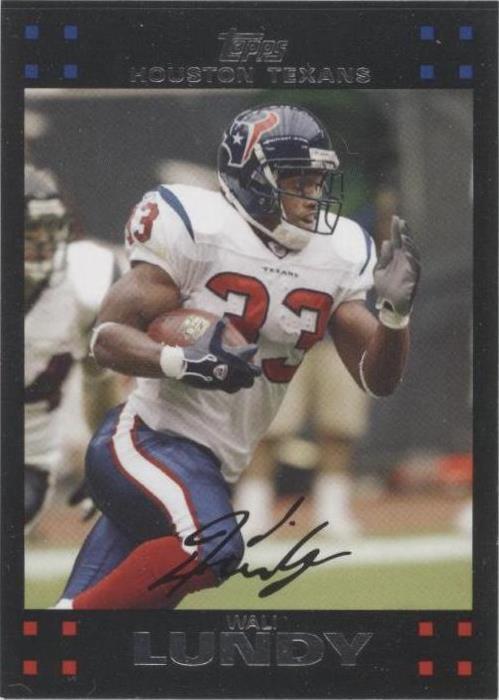 2007 Topps - Wali Lundy #72 for sale online | eBay