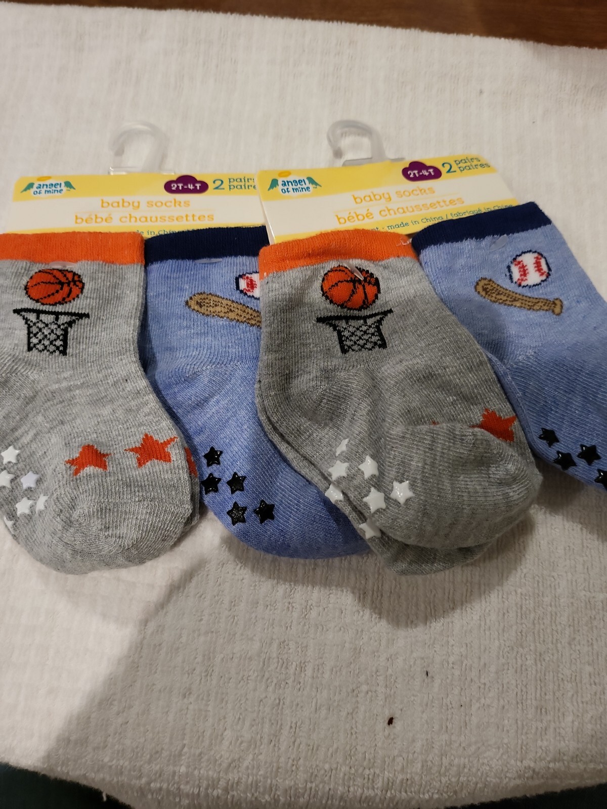 "Angel of Mine" *BABY SOCKS* 2T-4T | eBay