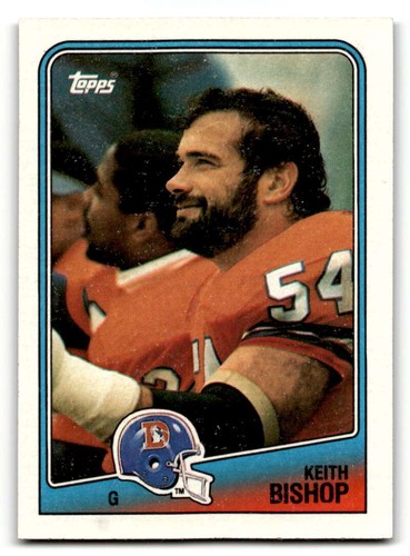 1988 Topps #30 Keith Bishop Denver Broncos Football Cards EX/NM ID ...