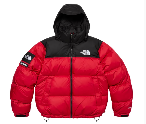 Supreme The North Face Nuptse Jacket 2024 FW Week9 Red Green Black ...