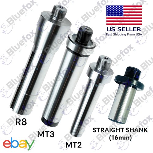 2MT 3MT R8 Straight Shank M14 X1 Threaded Drill Chuck Arbor Morse Taper ...