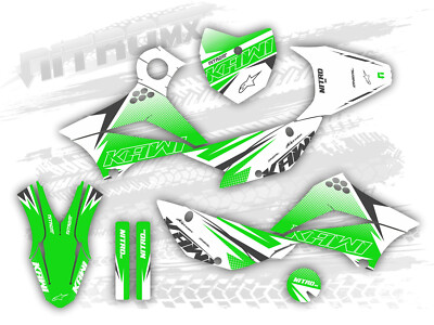 Grafik passend Kawasaki KLX 110 2010 - 2017 2018 2019 2020 2021 2022 ...