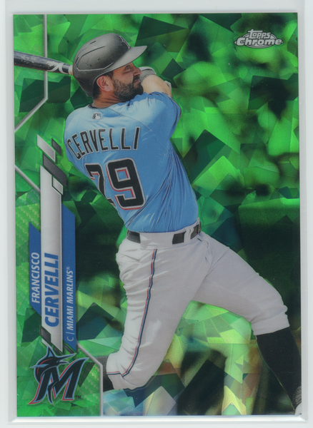 2020 Topps Chrome Update Series Sapphire Edition - Green #U-20 ...