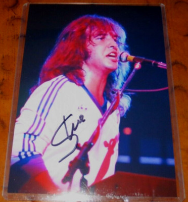 Steve Walsh Kansas lead singer signed autographed photo Dust in the ...