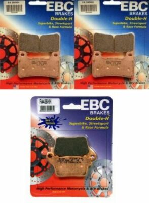 EBC HH Front +Rear Brake Pads 3 SETS 2017-19 Honda CBR1000RR FA700HH ...