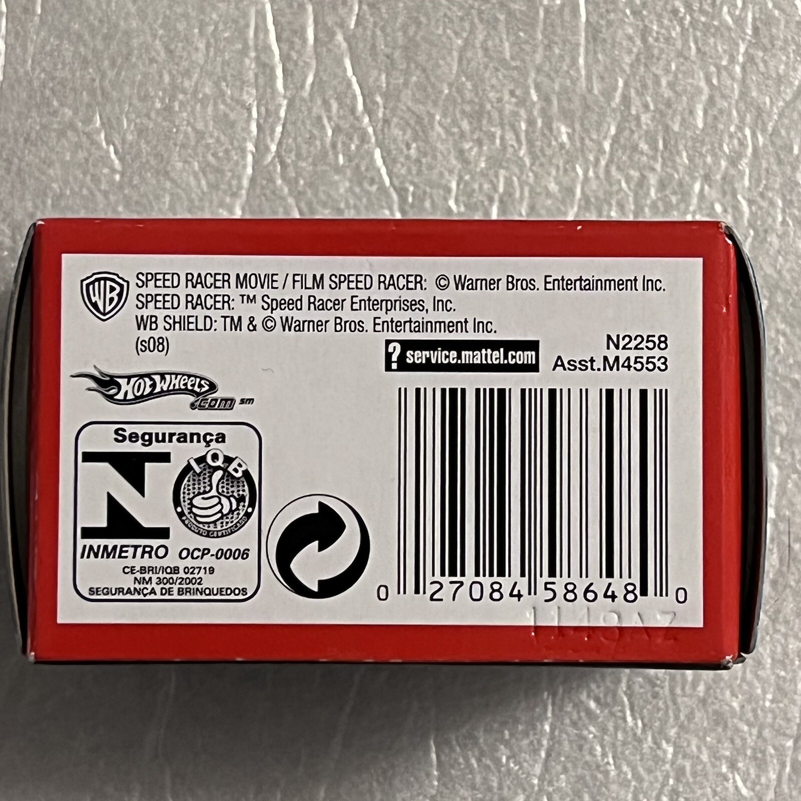 Hot Wheels 2008 Speed Racer HO 1:87 Jack Taylor's GRX Diecast N2258 ...