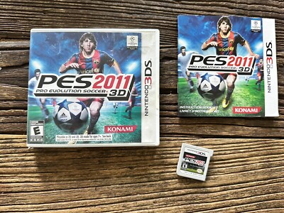 Pro Evolution Soccer 2011 - Nintendo 3DS Complete In Box!! Messi! PES ...