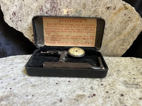 THE L.S.STARRETT CO ATHOL MASS USA 711F LAST WORD UNIVERSAL TEST ...